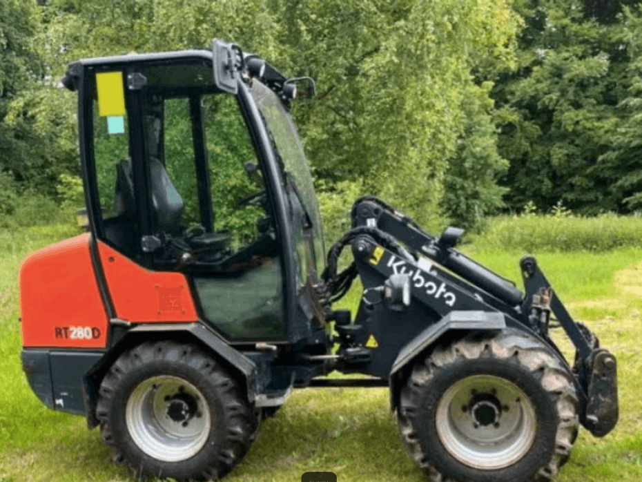 Minilæssere Kubota, RT280 Maskinbladet